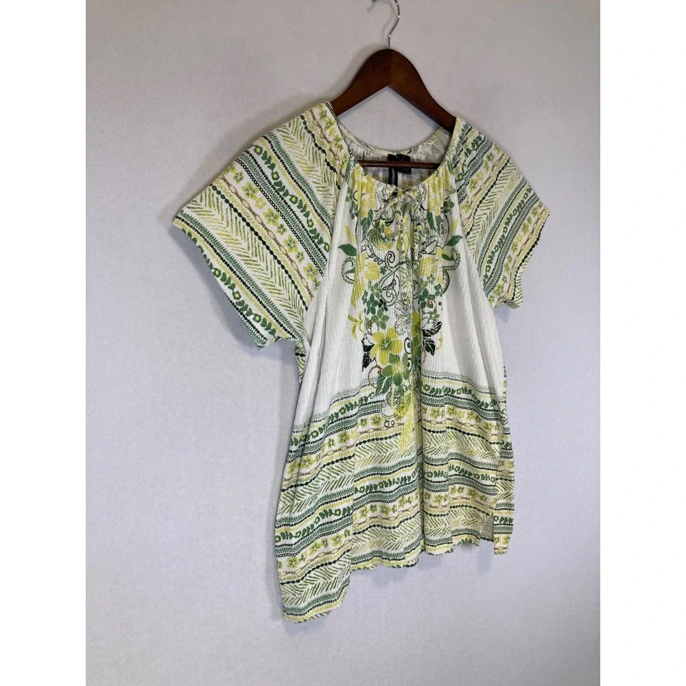jason maxwell | Tops | Boho Cottagecore Jason Maxwell Women Pm Green ...